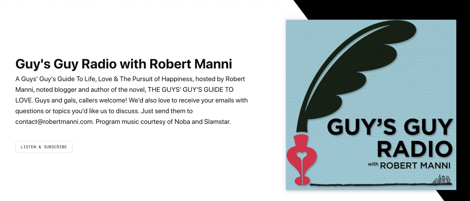 Guy's Guy Radio - The Guys' Guy's Guide to Love®